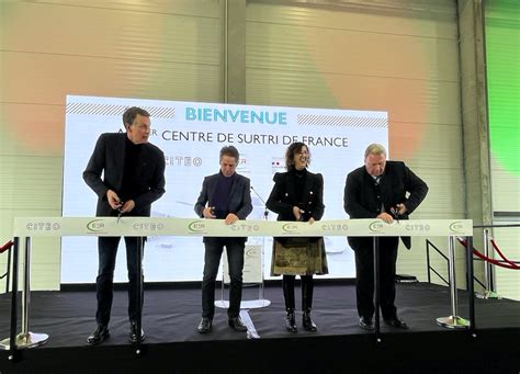 Citeo et Bourgogne Recyclage inaugurent le 1er centre dédié au surtri