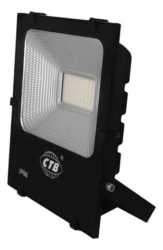 Refletor Preto Led Ip66 20w Bivolt Branco Frio MercadoLivre
