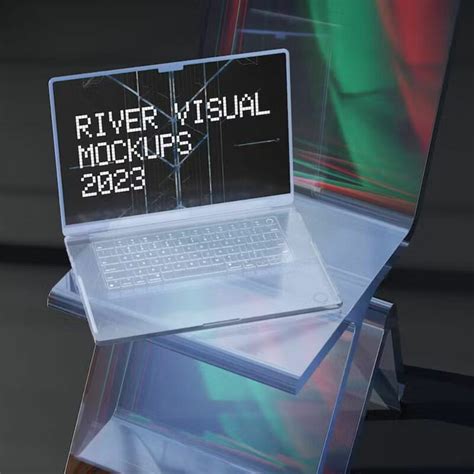 Glass Like Macbook Pro 16 Free Mockup Psd Css Author