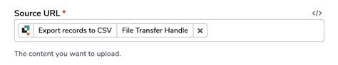 export data from quickbase using pipelines quickbase help