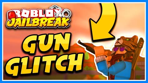 ROBLOX JAILBREAK CRAZY MACHINE GUN GLITCH NEVER GET ARRESTED BY COPS YouTube