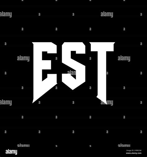Est Icon Stock Vector Images Alamy