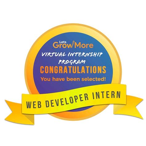 Lgmvip Webdeveloper Internship Letsgrowmore Amankesarwani