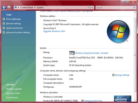 Mikrotik And Software How To Open The System Properties Box In Windows Vista