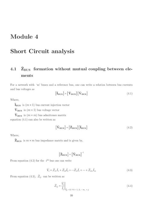 Pdf Module 4 Analysis Of Faulted Power System Dokumentips
