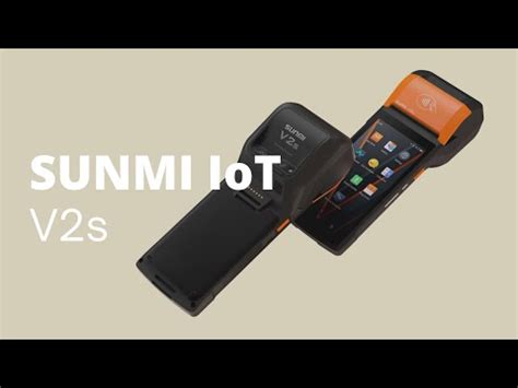 SunMi V S PDA GMS Label printing NFC με Δυνατότητα Ανάγνωσης D και QR Barcodes P