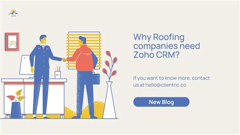 why roofing companies need zoho crm
