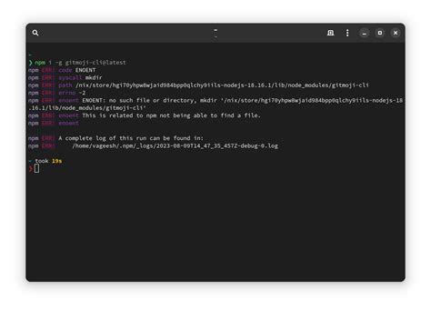 error installing npm packages globally help nixos discourse
