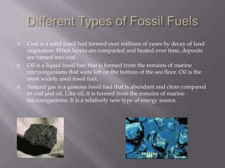 Fossil Fuels PPTX