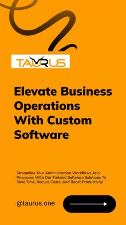 taurus one on linkedin customsoftware businessautomation