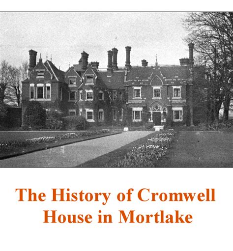 Mortlake History Videos Of Talks