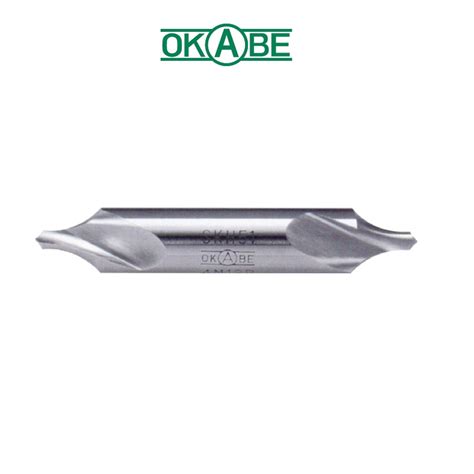 Okabe ดอกเจาะนำศูนย์ 60° มุมโค้ง รุ่น Rcd Center Drill 60° Type R No