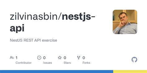 Github Zilvinasbinnestjs Api Nestjs Rest Api Exercise