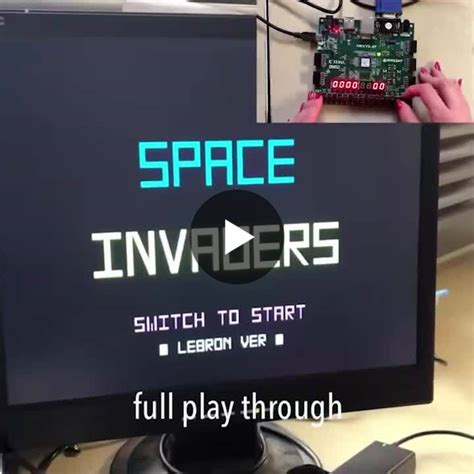 Built Space Invaders On Fpga With Verilog And Vivado Ayleen Perez Posted On The Topic Linkedin