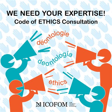 We Need Your Expertise Revision Of The ICOM Code Of Ethics For