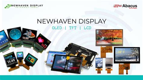 Newhaven Oled Tft And Lcd Abacus Technologies Electronic Component