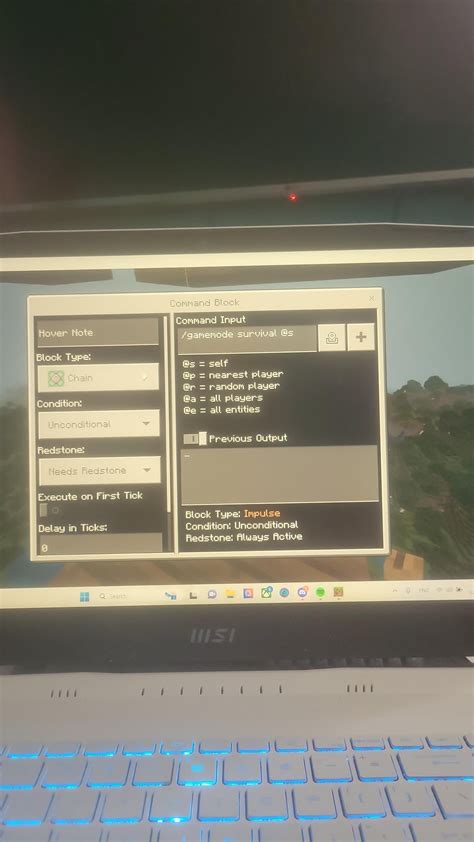 Command Not Working Rcommandblocks