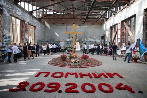 Годовщина теракта в Беслане Российская газета