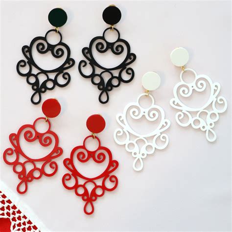 Lightweight Dance Earrings Flamenco Made In Spain