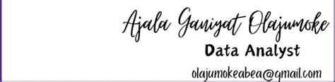 ganiyat olajumoke ajala lagos lagos state nigeria professional