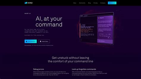 Warp Modern Ai Integrated Terminal For Developers Creatiai