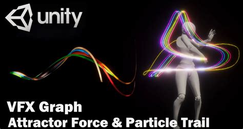 Unity VFX Graph：Attractor Force and Particle Trail Line effect | CGTrader