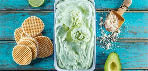 Gelado De Abacate E Lima Sidul