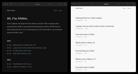 Dark Mode