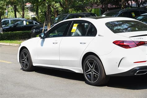 【奔驰c级改款二 C 260 L 皓夜运动版外观细节图片 汽车图片大全】 易车