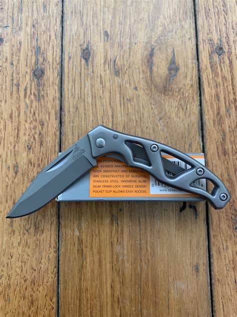 Gerber Usa Mini Paraframe Fine Edge Folding Knife