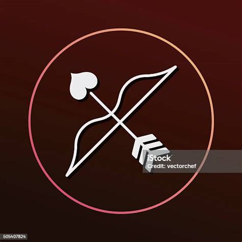 Ilustración De Icono Del Tiempo Las Flechas De Cupido Y Más Vectores