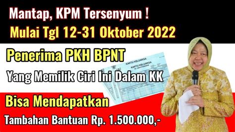 SELAMAT PENERIMA PKH BPNT DARI TGL 12 31 OKTOBER 2022 BISA DAPAT