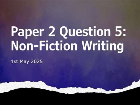 Aqa Gcse Language Paper 2 Question 5 Article Practice And Guide Teaching Resources