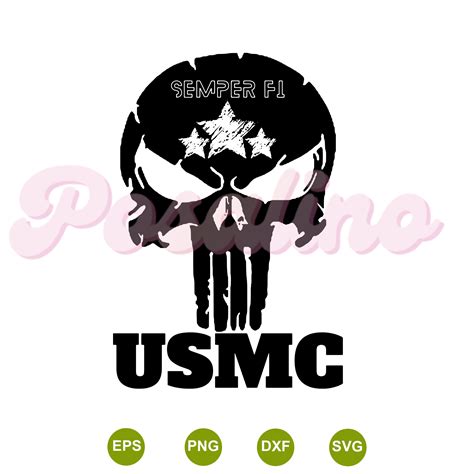 Usmc Semper Fi Svg Semper Fi Skull Svg Semper Fi Svg Usmc Inspire