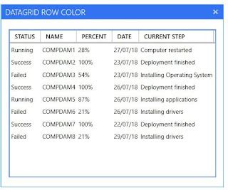 Change Datagrid Rows Color Depending Of A Value Syst Deploy