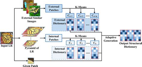 group structured dictionary learning and online dictionary generation