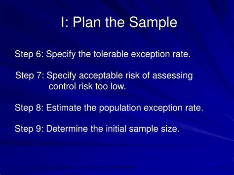 Ppt Audit Sampling For Tests Of Controls And Substantive Tests Of