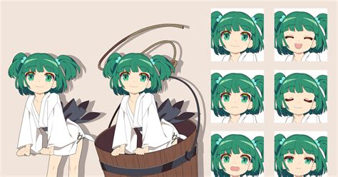 東方 キスメ 立ち絵素材 4rionのイラスト Pixiv
