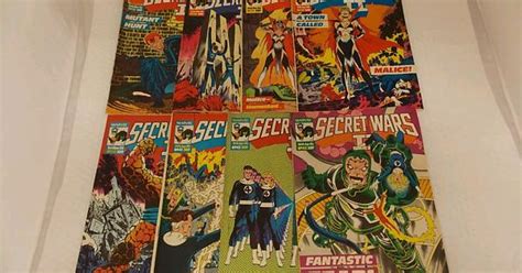 Secret Wars And Secret Wars Ii W O X In An X Issue Limited Series