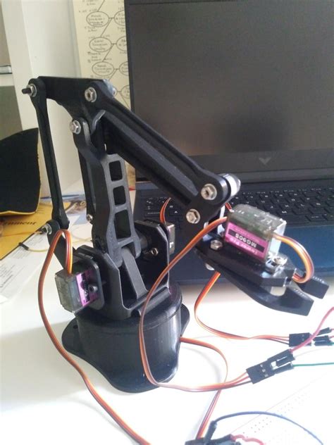 Robotic Arm Ft Arduino Mega Theghizmo Aarav G 8 Steps With Pictures Instructables