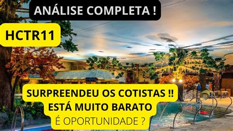 Hctr11 Surpreendeu A Todos EstÁ Muito Barato É Oportunidade AnÁlise