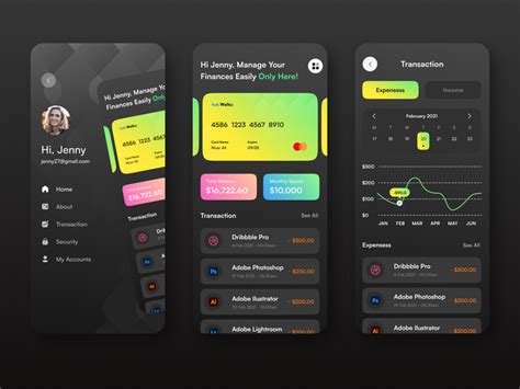 Finance Mobile App Ui Ux Design By Jaydeep Kaila Epicpxls