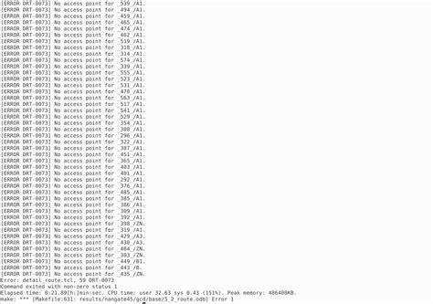 Error When Running Openroad · Issue 1579 · The Openroad Project