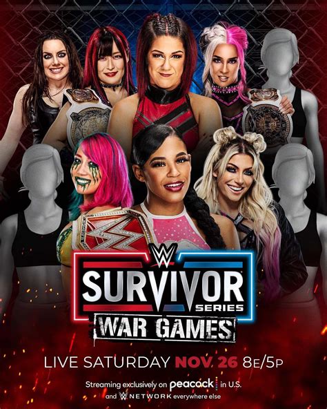 Así Va El Cartel Para Survivor Series Wargames Superluchas
