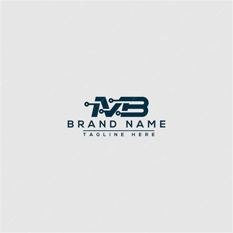 Premium Vector Mb Logo Design Template Vector Graphic Branding Element