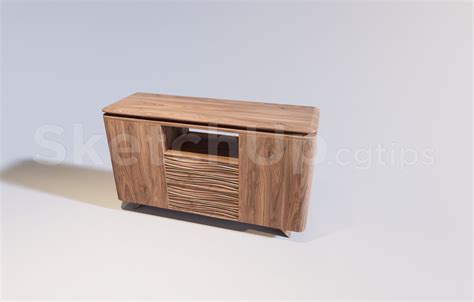 11697 File 3d Sketchup Tổng Hợp Kệ Tivi Bàn Trang Trí Gỗ óc Chó