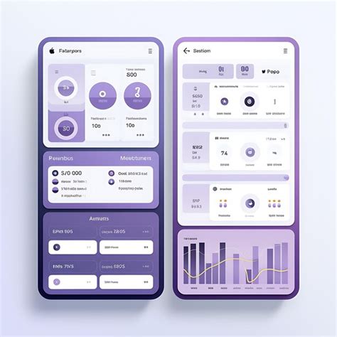 Premium Ai Image Mobile App Layout Design Of Health Record Organizer