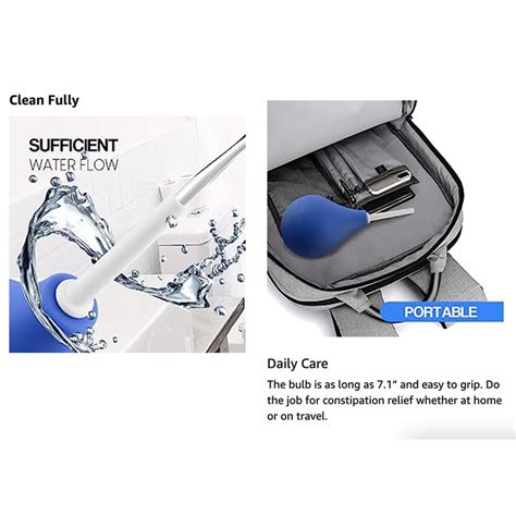 Vaginal Bulb Soft Glue Analcleaner Rectal Enema Douche Rectal Syringe