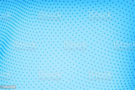 팝 아트 다채로운 만화 책 잡지 표지 폴카는 파란색 배경을 점 만화 재미 점선 복고풍 패턴 벡터 하프톤 그림입니다 포스터 카드 전단지용 템플릿 디자인 0명에 대한 스톡 벡터