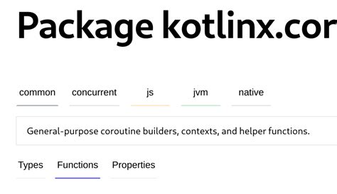 How Can I Document Root Level Package Issue 2677 Kotlin Dokka